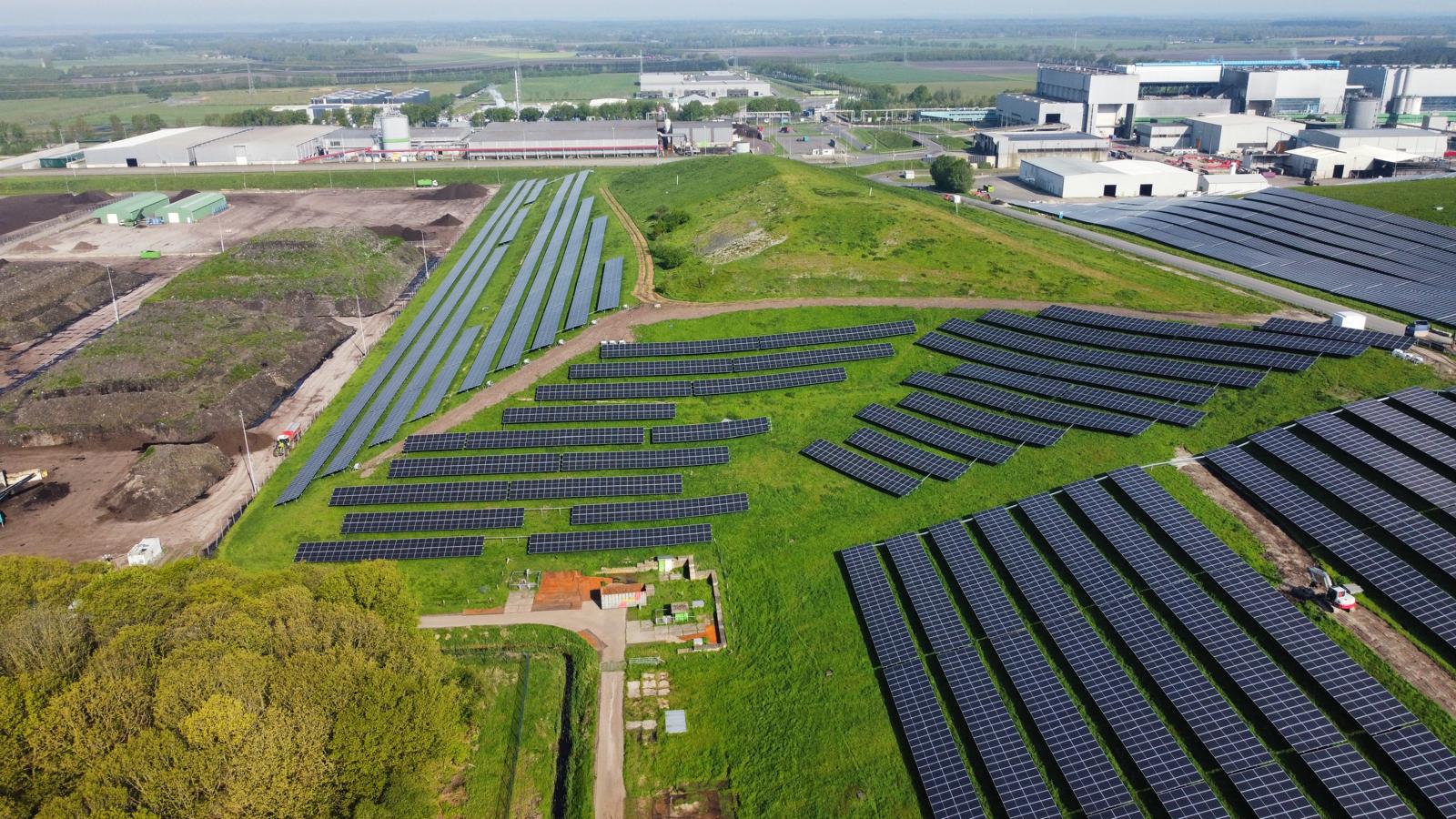 Zonnepark Attero Wijster levert eerste stroom | Nieuws | GroenLeven